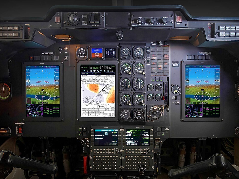 Common BizAv Cockpit Upgrade Paths: Universal Avionics InSight | AvBuyer