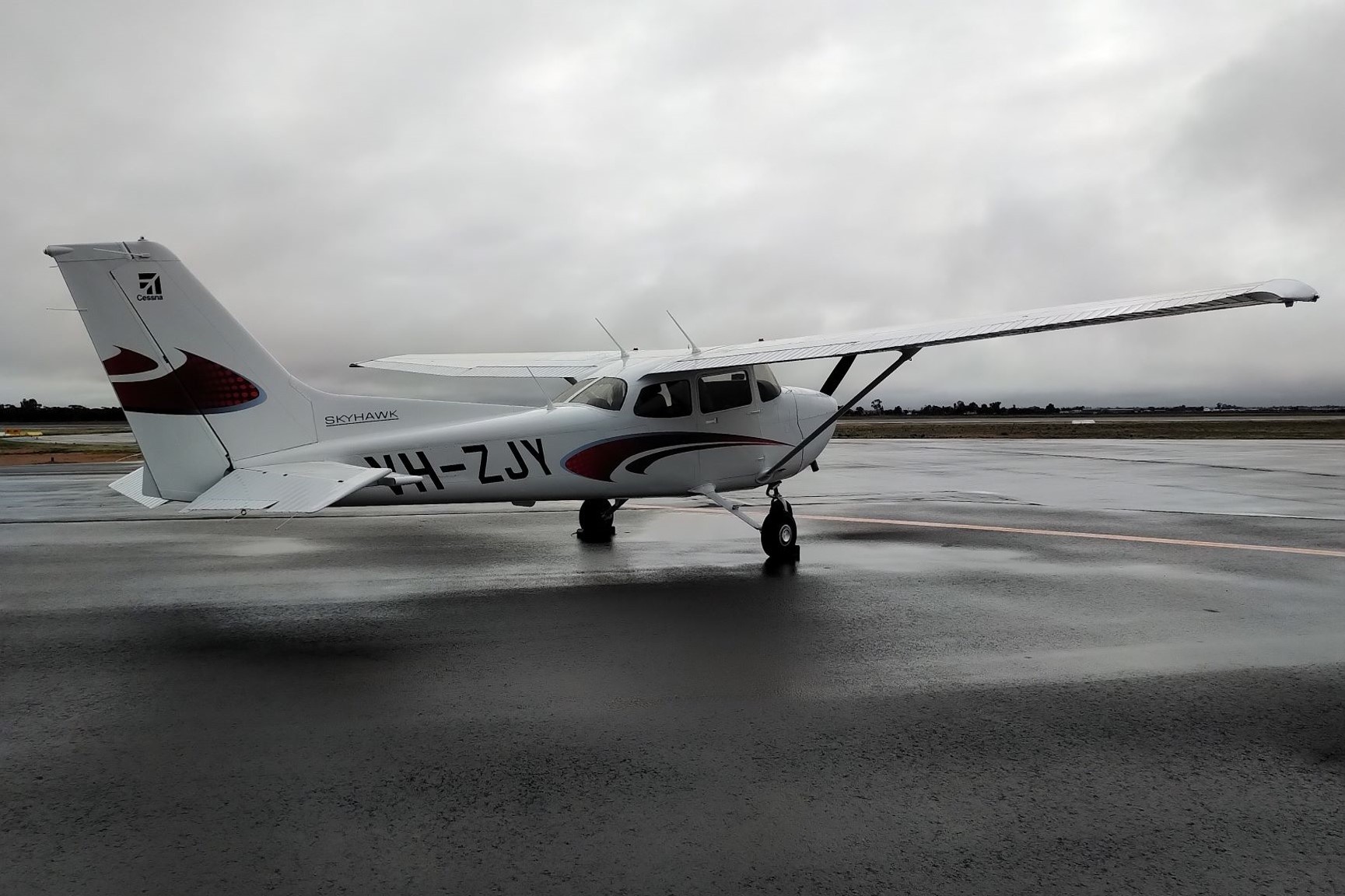Cessna 172 Side View