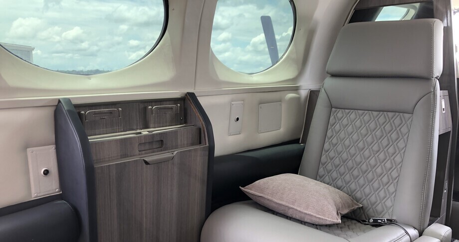 Cessna 340 Cabin