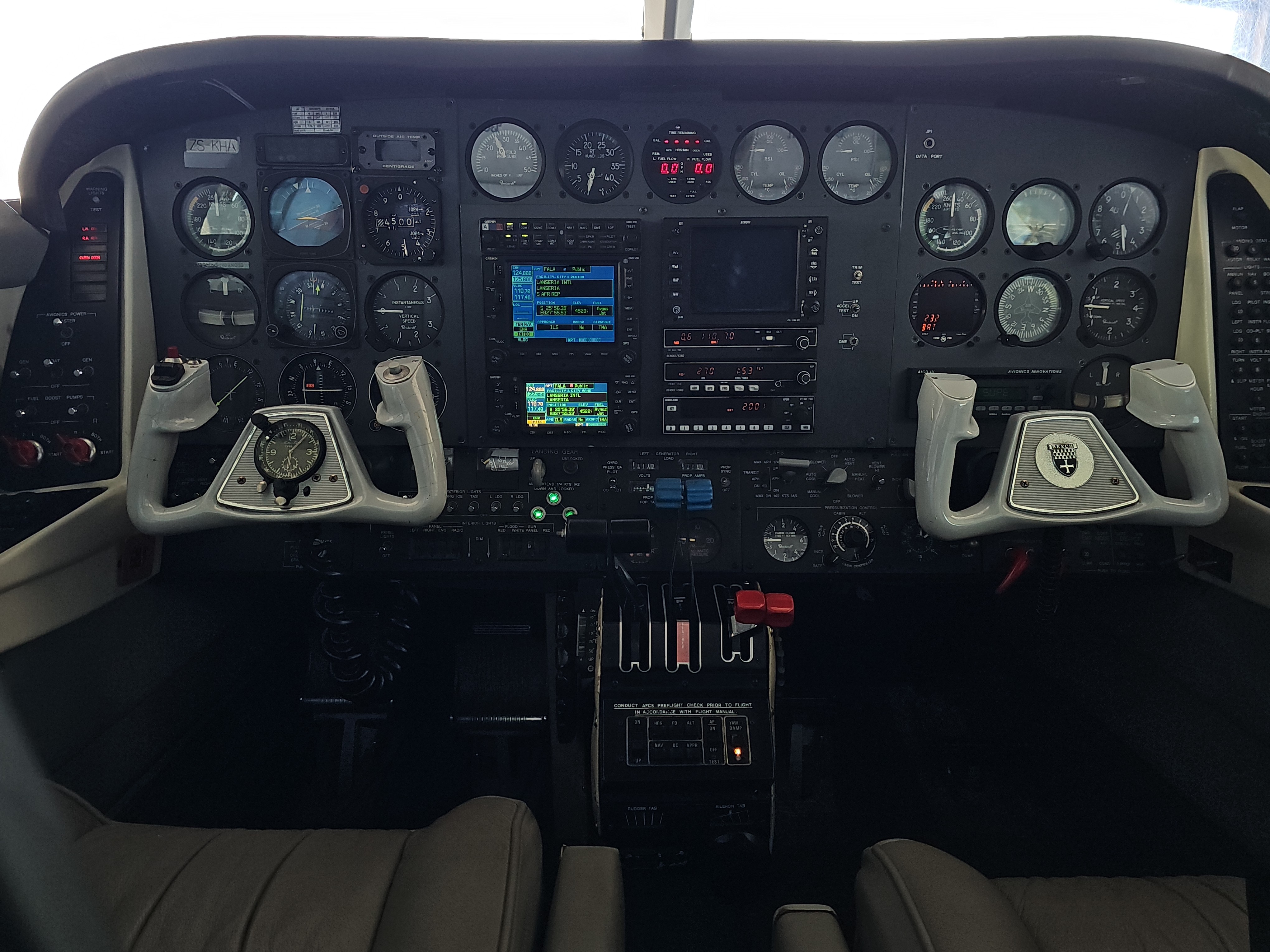 1978 Beechcraft B60 Duke Turboprop For Sale | ZA. 3450 hrs. | AvBuyer