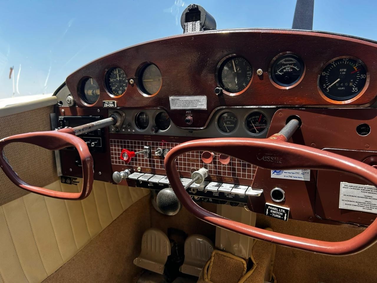 1949 Cessna 170 For Sale | ZA. 4600 hrs. | AvBuyer